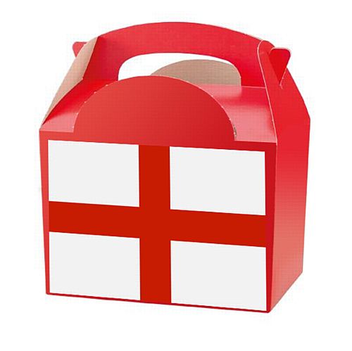 England St George's Flag Party Box Kit - Pack of 4 – Party Packs