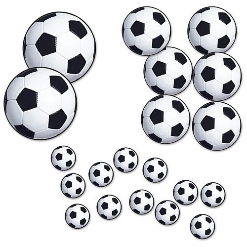 Football Cutouts - 30cm - Pack of 20 – Party Packs