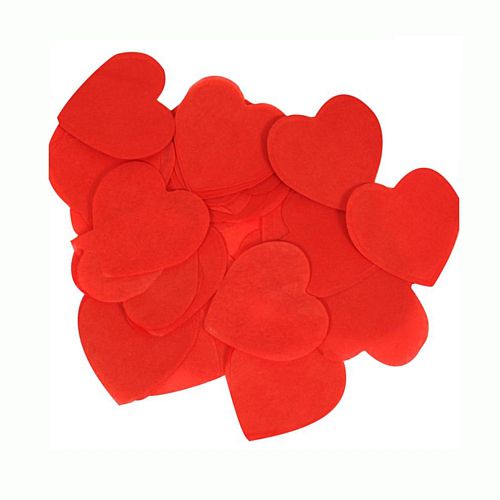 Red Heart Tissue Paper Confetti - 100g – Party Packs