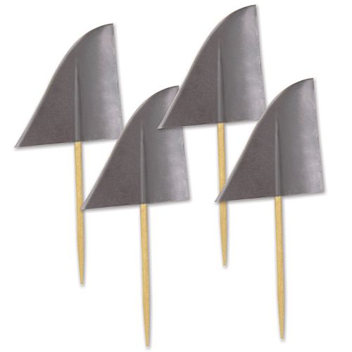 Shark Fin Picks - 6.3cm - Pack of 50 – Party Packs
