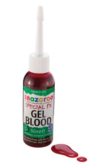 Gel Blood 50ml Bottle – Party Packs