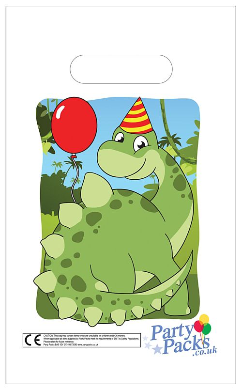 Dinosaur Party Bags - 31cm - Each – Party Packs