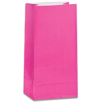Hot Pink Party Bags - Pack of 12 – Party Packs