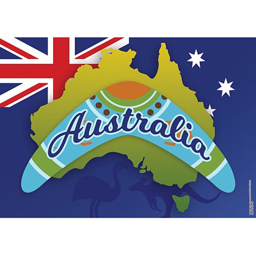 Australia Style Poster - A3 – Party Packs