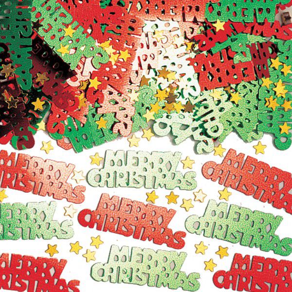 Merry Christmas Confetti - 14g – Party Packs