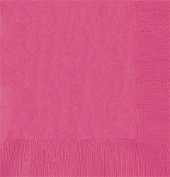Hot Pink Luncheon Napkins 33cm - pack of 50 – Party Packs