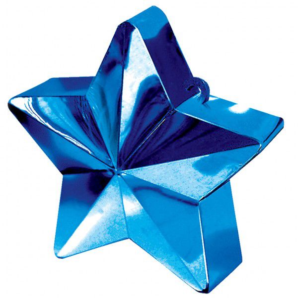 Blue Star Balloon Weight - 6oz - 10cm – Party Packs