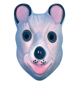 Children's Plastic Mouse Mask – Party Packs