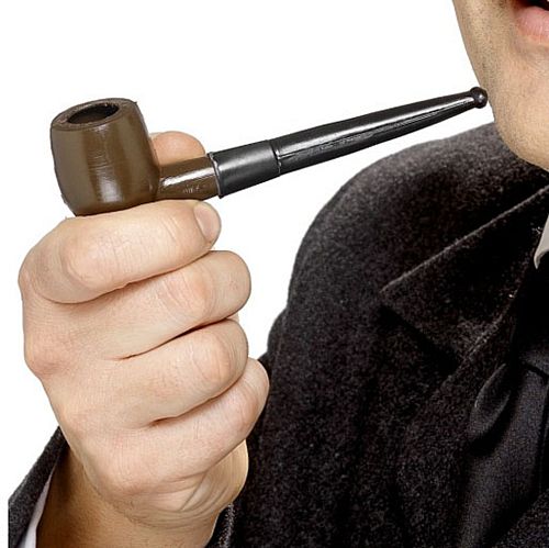 Fake Plastic Smoking Pipe 13cm – Party Packs