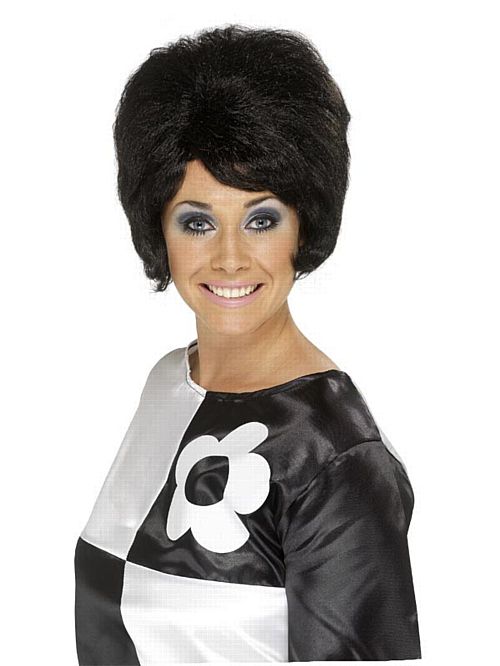 Black Beehive Wig – Party Packs