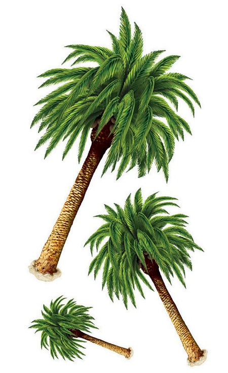 Pack of 6 Palm Tree Props - 1.22m – Party Packs