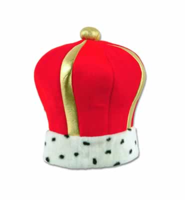 Plush Imperial King's Crown – Party Packs