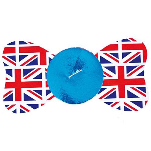 British Union Jack Card Bow Tie - Each – Party Packs