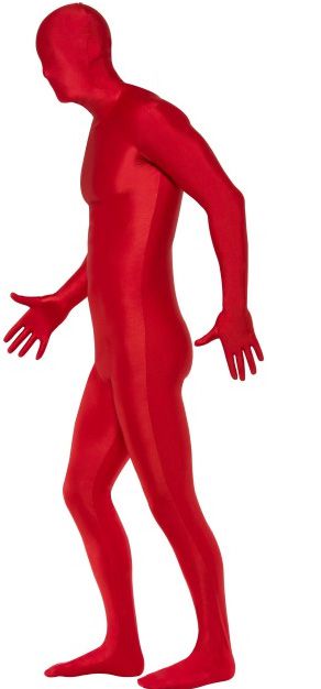Second Skin Suit - Red – Party Packs
