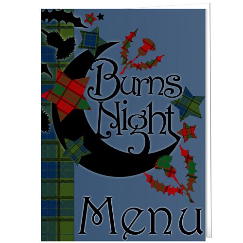 Burns Night Menu Cards - Pack of 16 – Party Packs