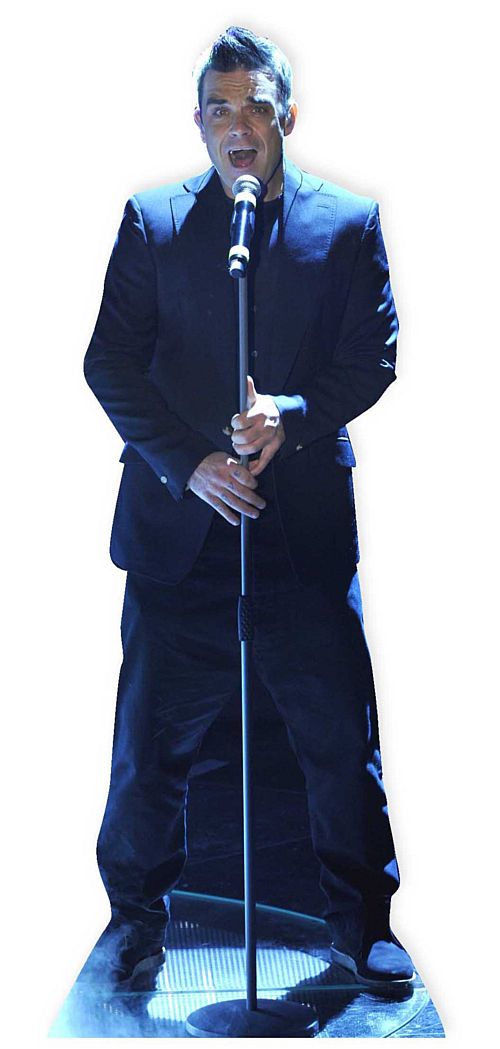 Robbie Williams Lifesize Cardboard Cutout - 1.84m – Party Packs
