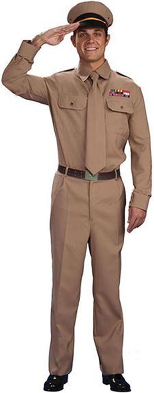 WWII Army General Costume – Party Packs