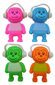 Monkey Eraser - Assorted colors – Party Packs