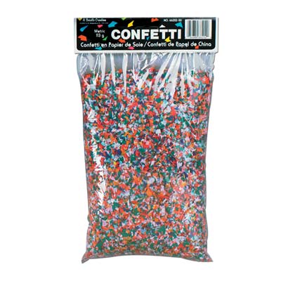 Giant Value Bag Multicolour Tissue Confetti - 113g – Party Packs