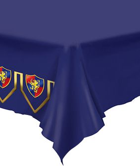 Plastic Medieval Tablecloth - 2.74m – Party Packs