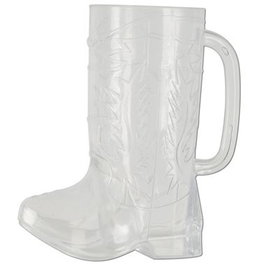 Plastic Cowboy Boot Cup - 17oz – Party Packs