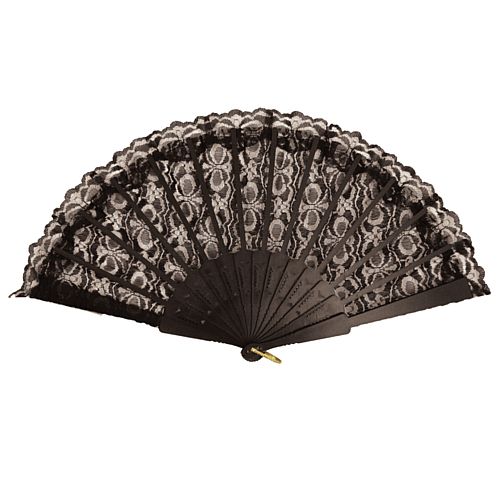 Black Lace Fan – Party Packs