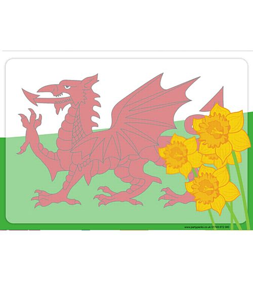 Welsh Themed Poster - A3 – Party Packs
