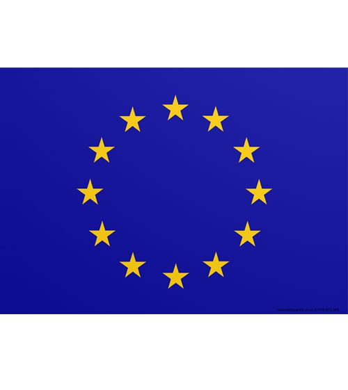 European Union Themed Flag Poster - A3 – Party Packs