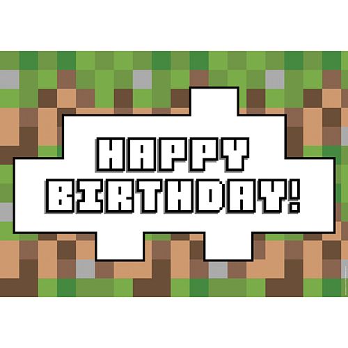 Minecraft Party l Minecraft Decorations l Party Packs