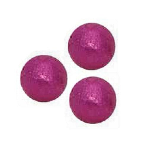 Hot Pink Chocolate Balls - 5g - Each – Party Packs