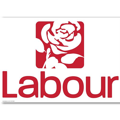 Labour Party Poster - A3 | Political & Election Party | Party Packs