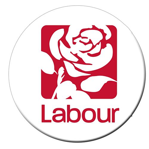 Labour Party Badge- 58mm- Each – Party Packs