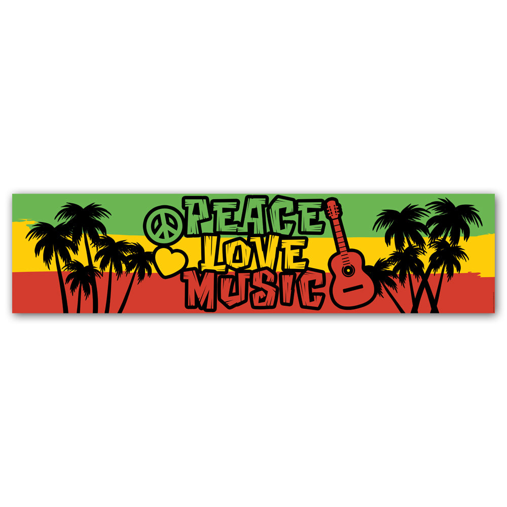 Reggae Banner | Decorations | Party Packs