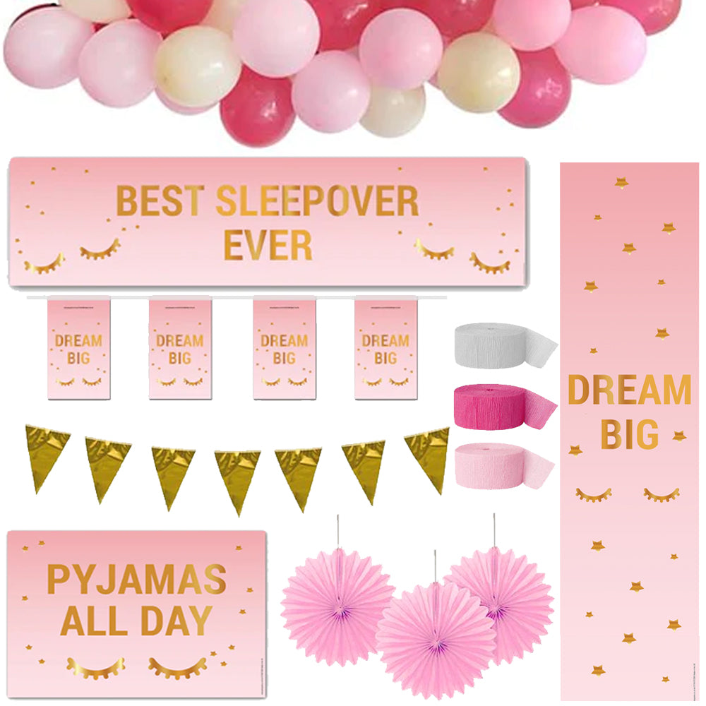 Sleepover Decoration Pack – Party Packs