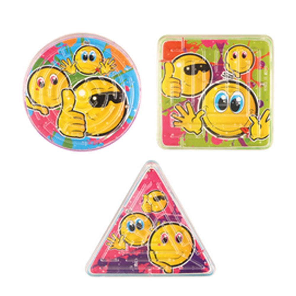 Mini Smiley Maze Puzzle - Assorted Designs - Each – Party Packs