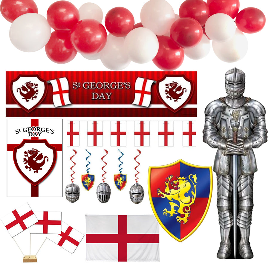 St. George's Day Decoration Party Pack – Party Packs