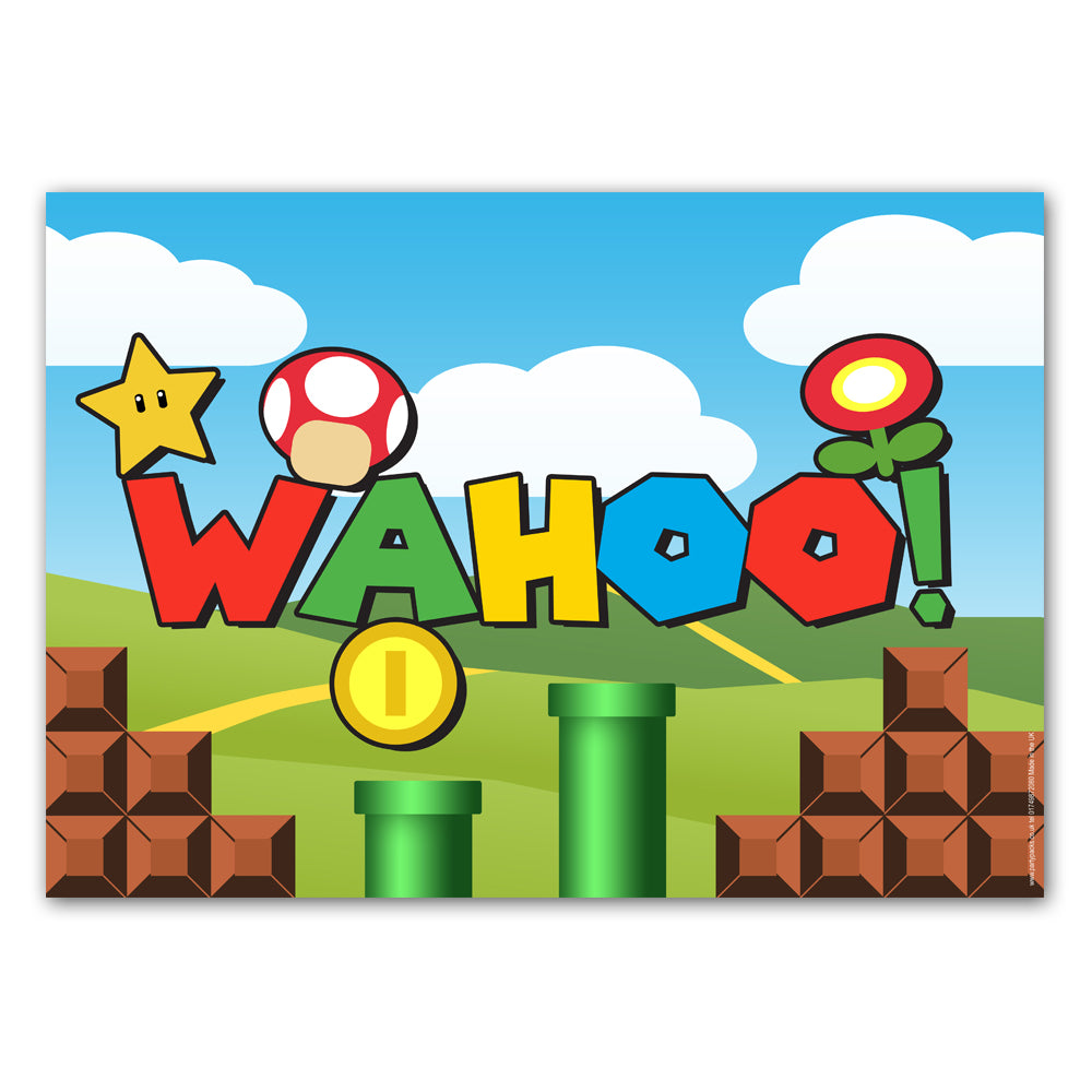 Super Plumber Bros Poster - A3 – Party Packs
