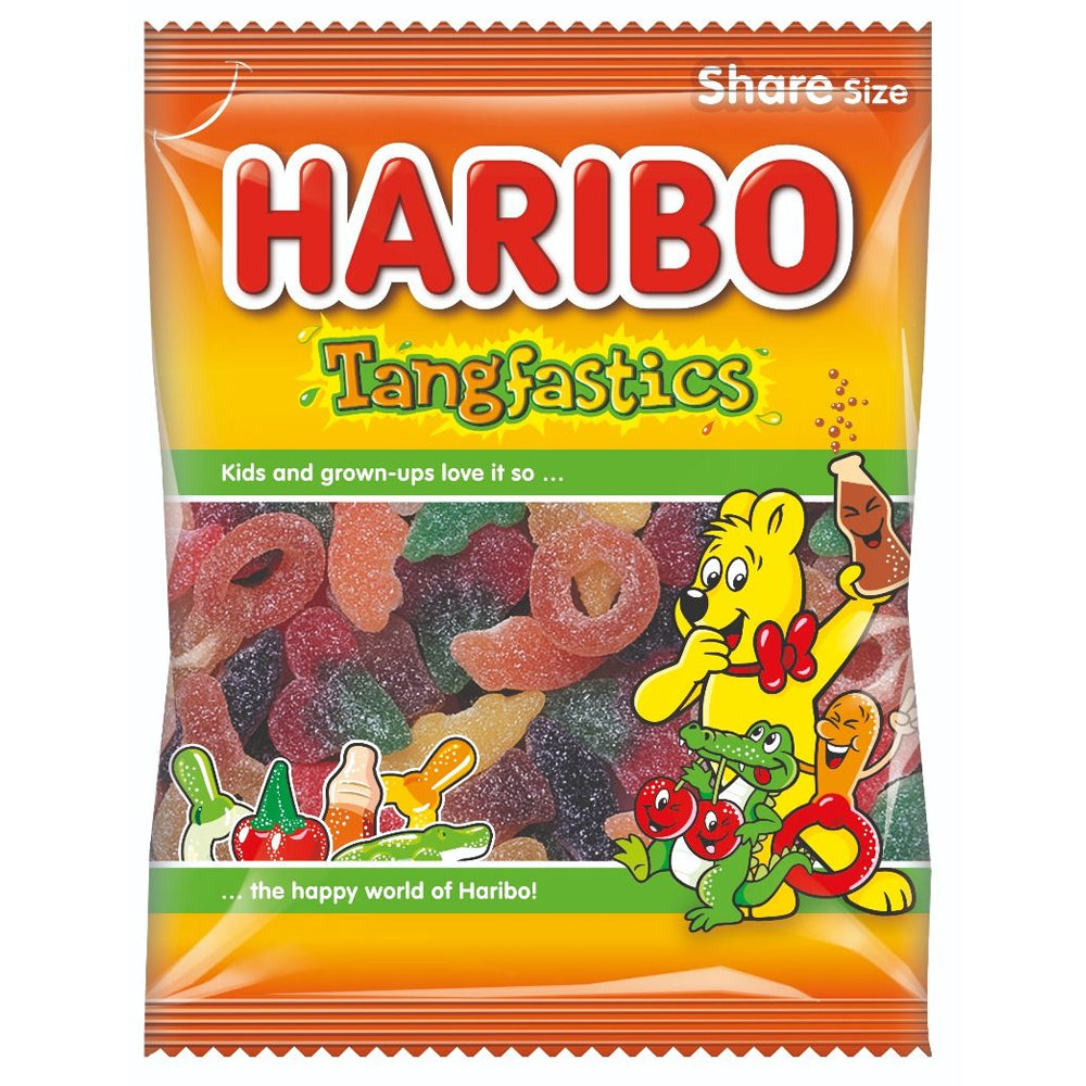 Haribo Tangfastics Sweets - 160g Bag – Party Packs