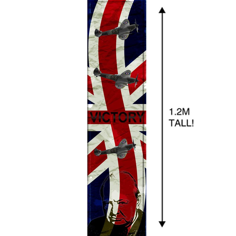 War Time Portrait Wall & Door Banner Decoration - 1.2m – Party Packs