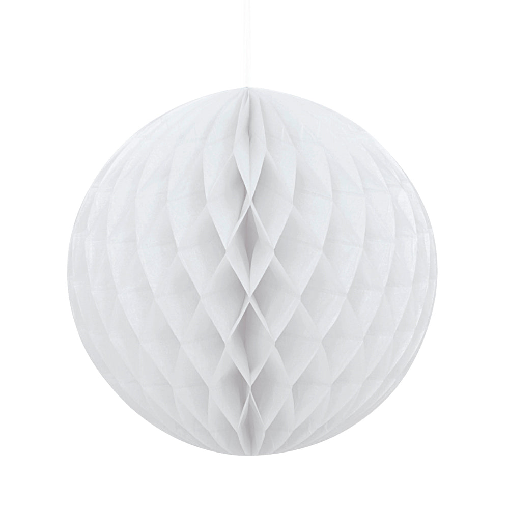 White Tissue Ball - 20cm – Party Packs