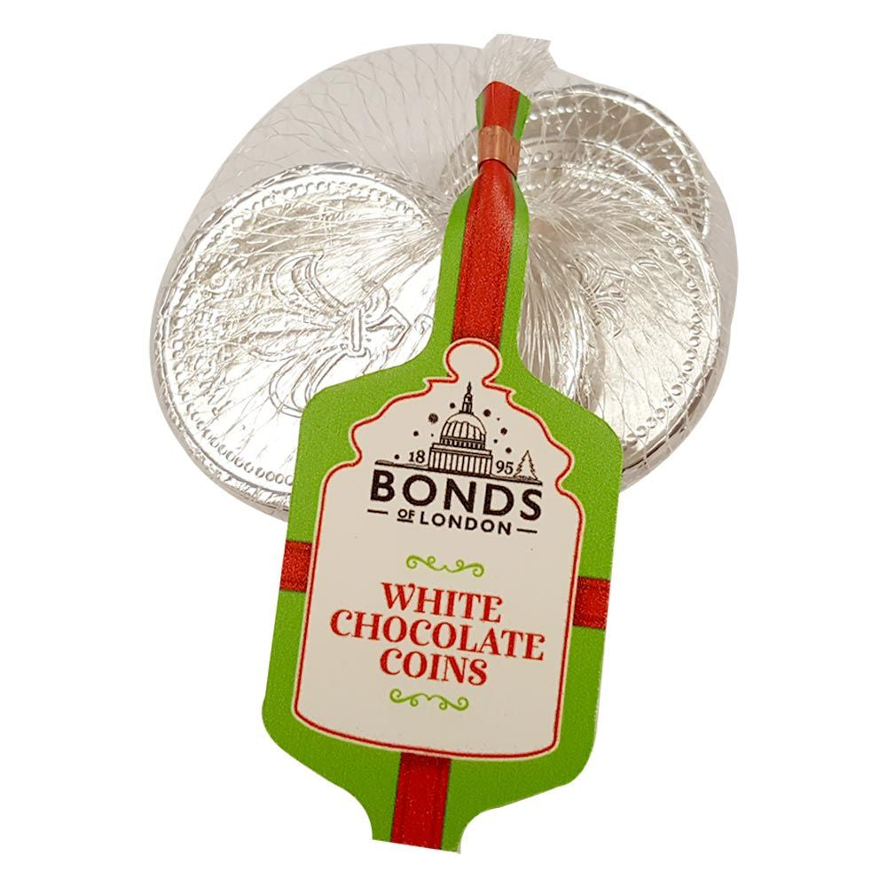 White Chocolate Coins - 60g – Party Packs